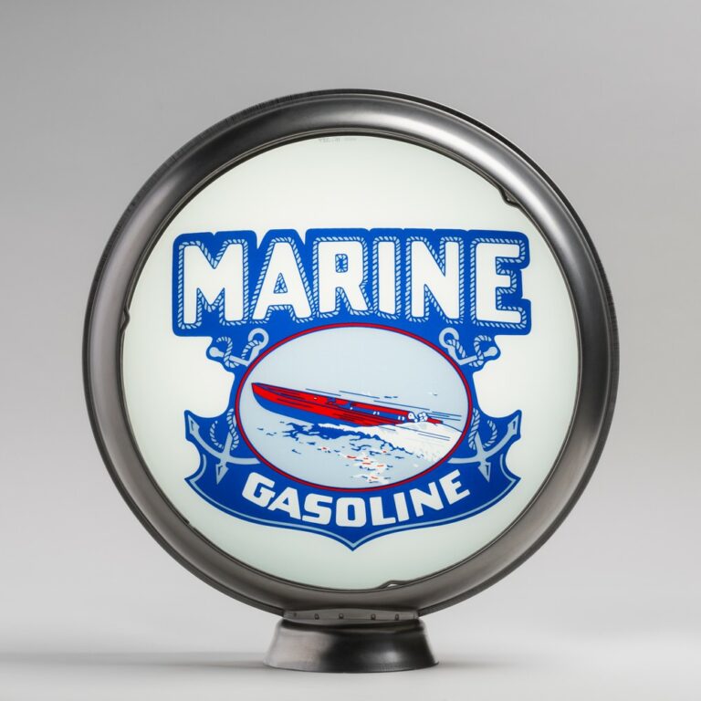 Marine Gasoline 15" Gas Pump Globe - Limited Edition - Vic's 66