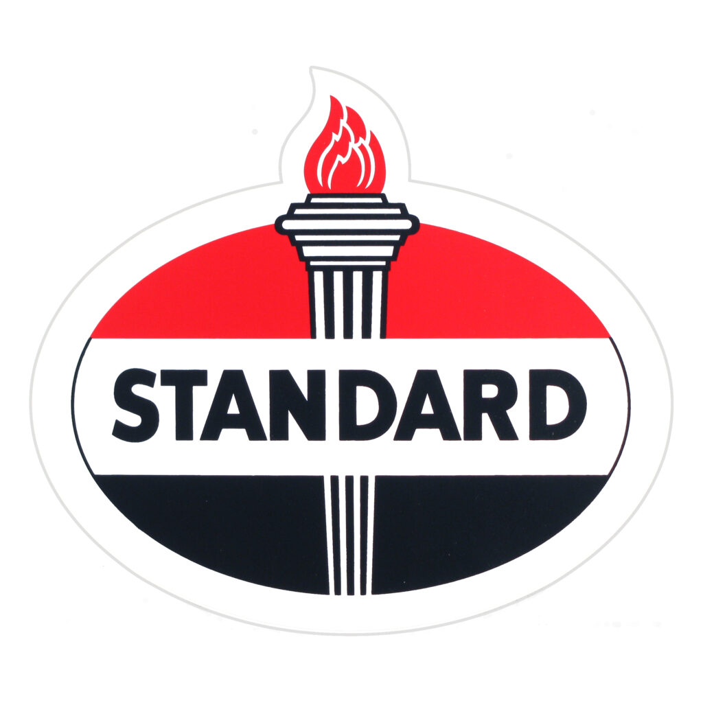 Standard Oval Vinyl Decal - 12", 9", 6", 3" - Vic's 66