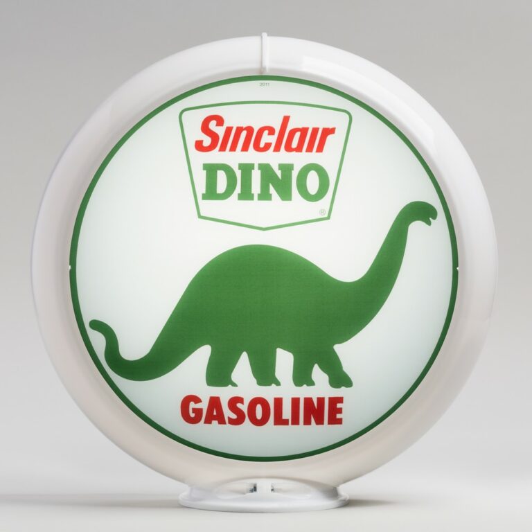 Sinclair Dino 13.5" Gas Pump Globe - Vic's 66