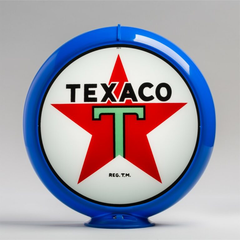 Texaco Star 13.5" Gas Pump Globe - Vic's 66