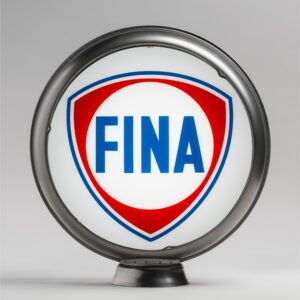Fina Gasoline 13.5" Gas Pump Globe - Vic's 66