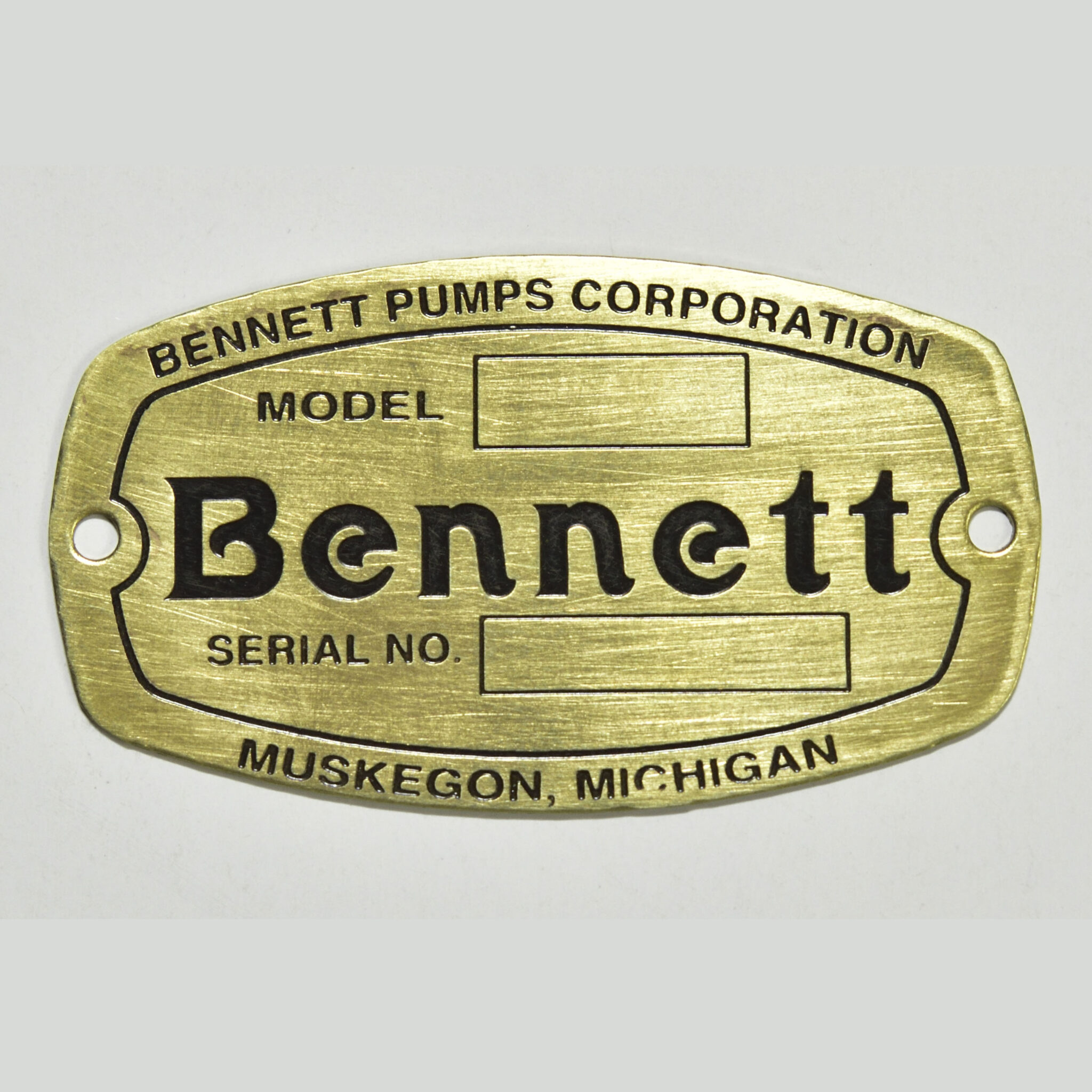 ID Tags - Name Plates for Vintage Gas Pumps | Vic's 66