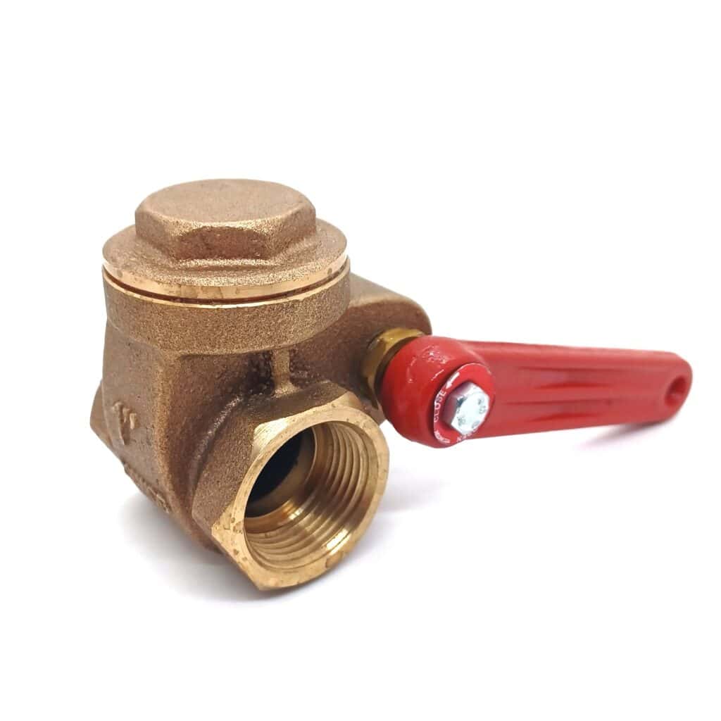 Visible Gas Pump Gate Valve 1” NPT F/F Fitting - Vic's 66